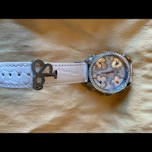jacob and co | Accessories | Jacob Co 5 Time Zones Floral Watch With ...